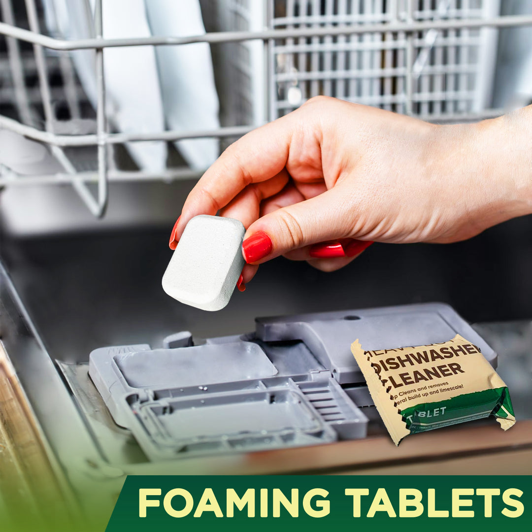 Dishwasher Cleaner and Deodorizer Tablets